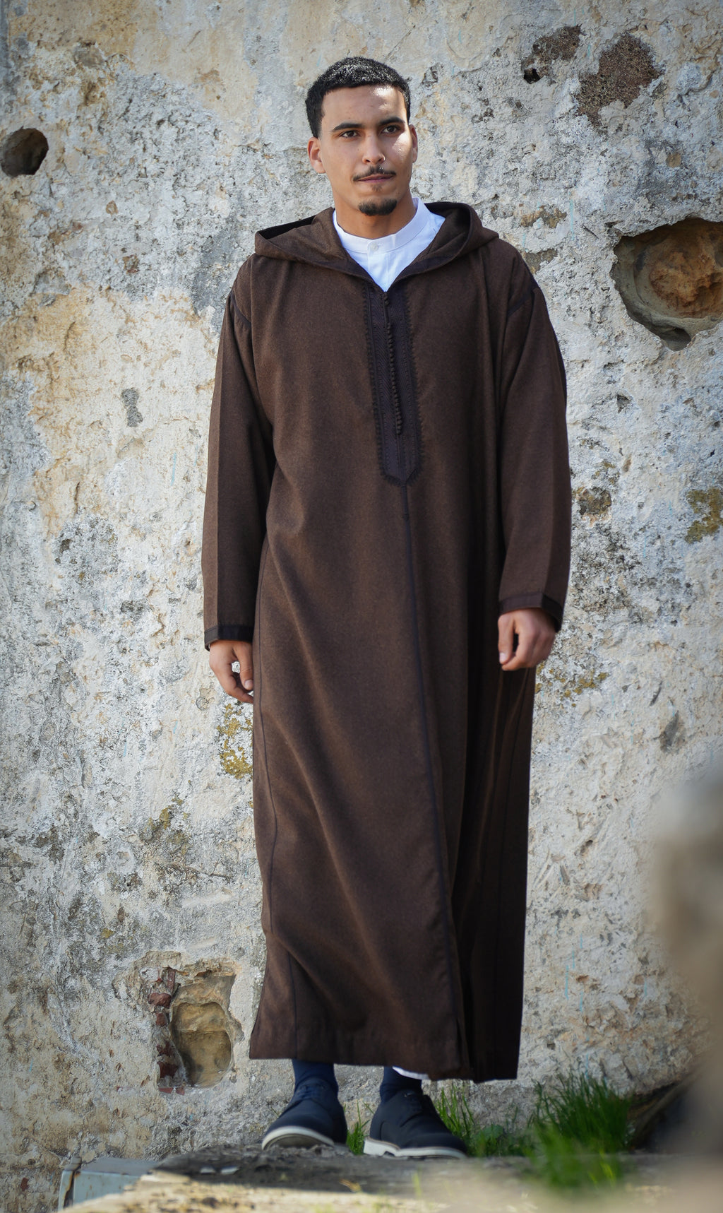Marokkaanse Djellaba Heren - Bruin – islamitischekleding.nl